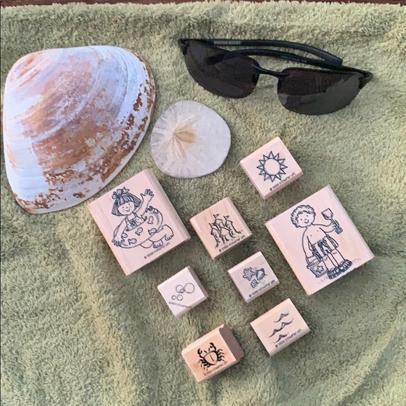 Stampin' Up! | Other | 999 Vintage Beach Theme Stamps Su | Poshmark